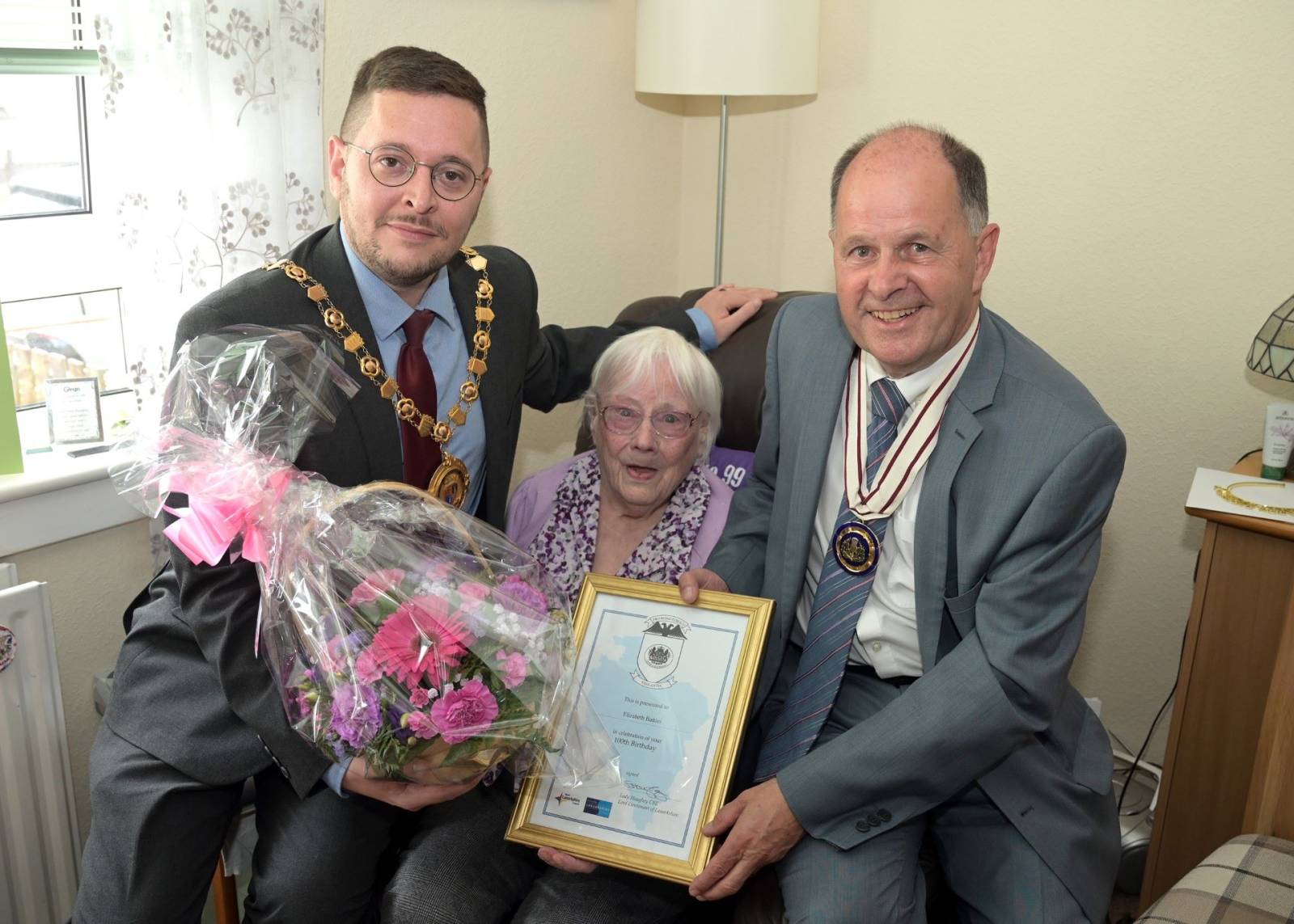 100TH BIRTHDAY CELEBRATION - MRS ELIZABETH BATTLES - Lieutenancy of ...