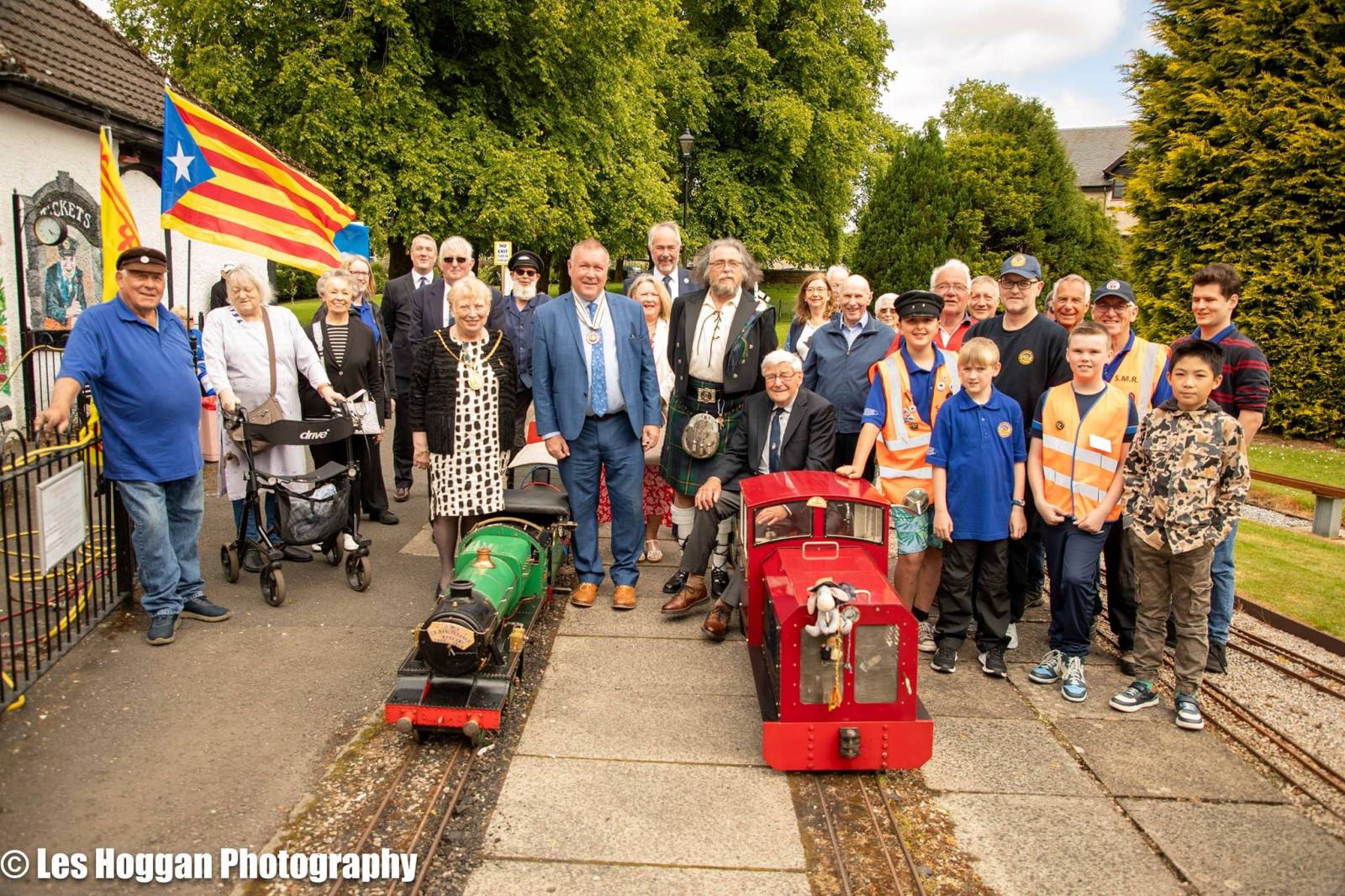 STRATHAVEN MINIATURE RAILWAY - Lieutenancy of Lanarkshire